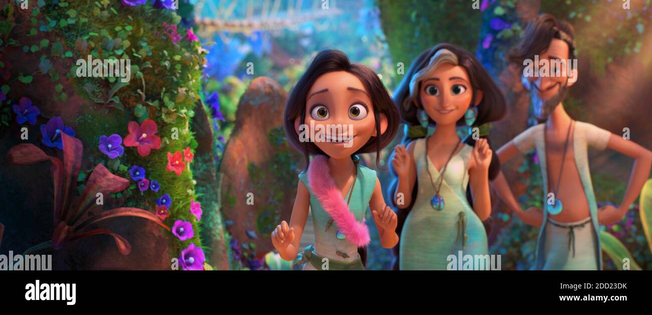 THE CROODS: A NEW AGE, (aka THE CROODS 2), from left: Dawn Betterman ...