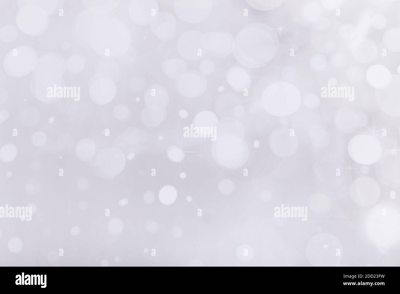 A sparkly white background with bokeh lights for wallpapers Stock Photo ...