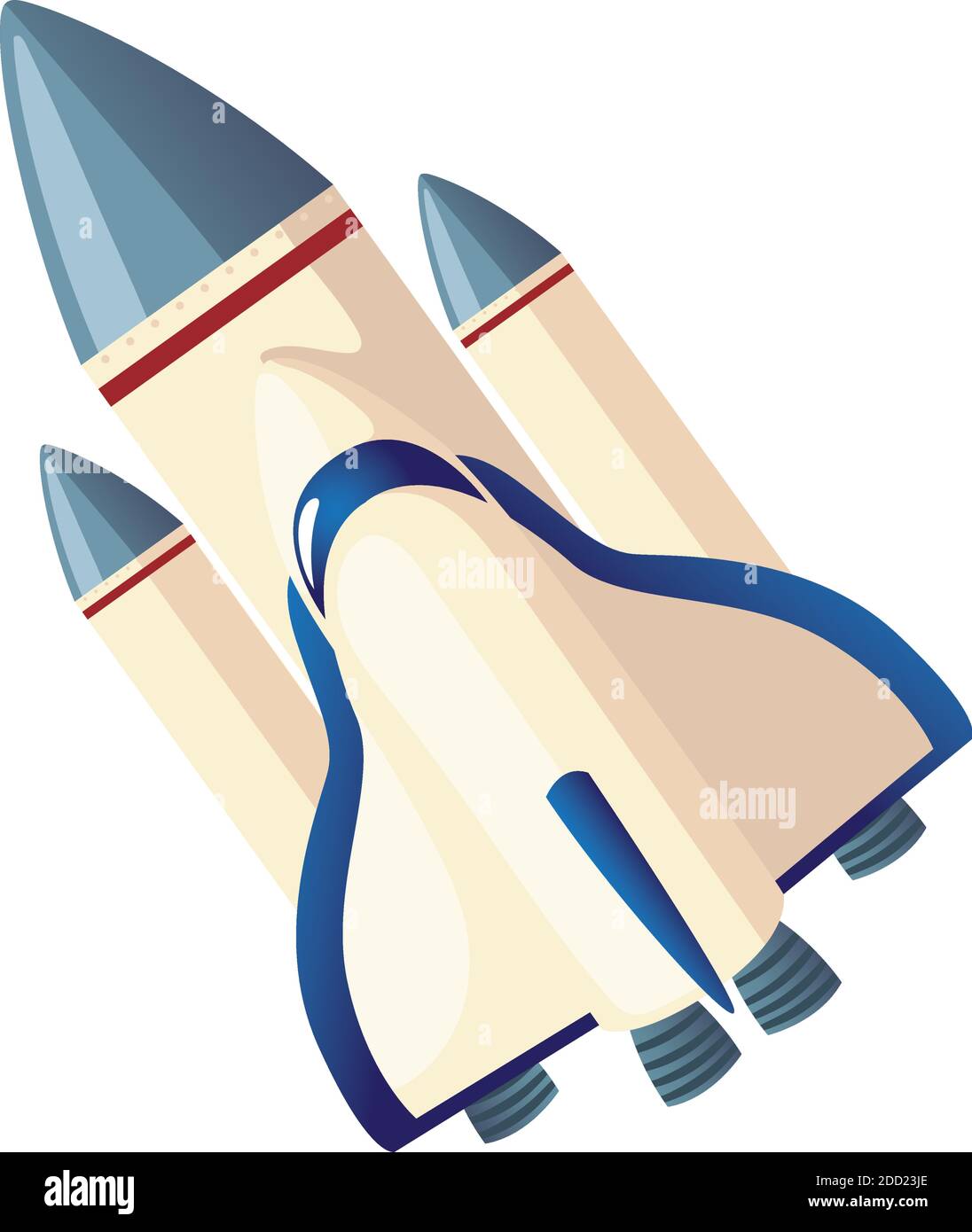 space explore adventure spacecraft design vector illustration Stock ...