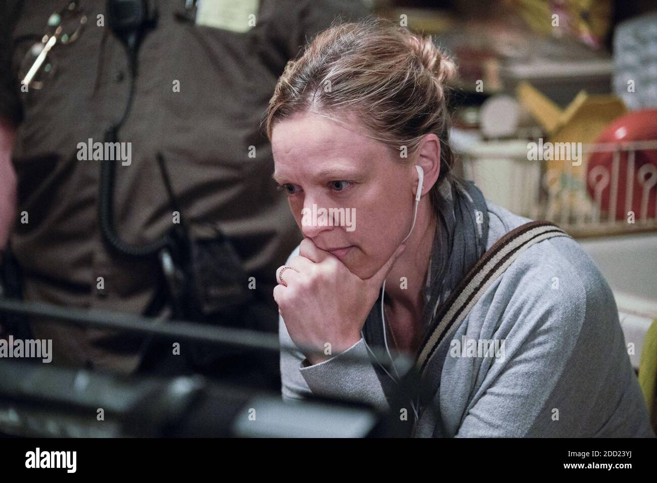 HILLBILLY ELEGY, producer Karen Lunder , on set, 2020. ph: Lacey ...