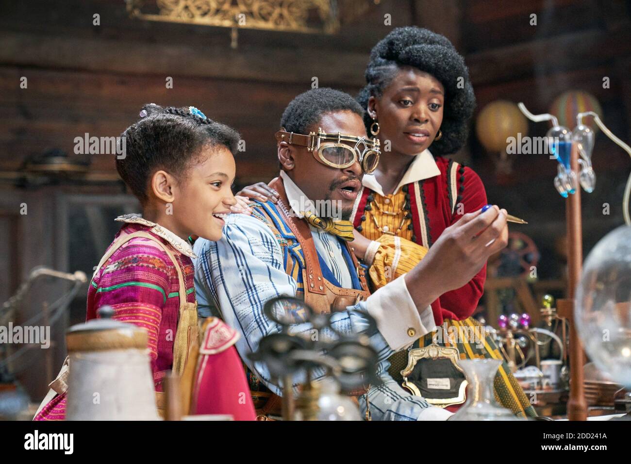 JINGLE JANGLE: A CHRISTMAS JOURNEY, from left: Diaana Babnicova, Justin ...