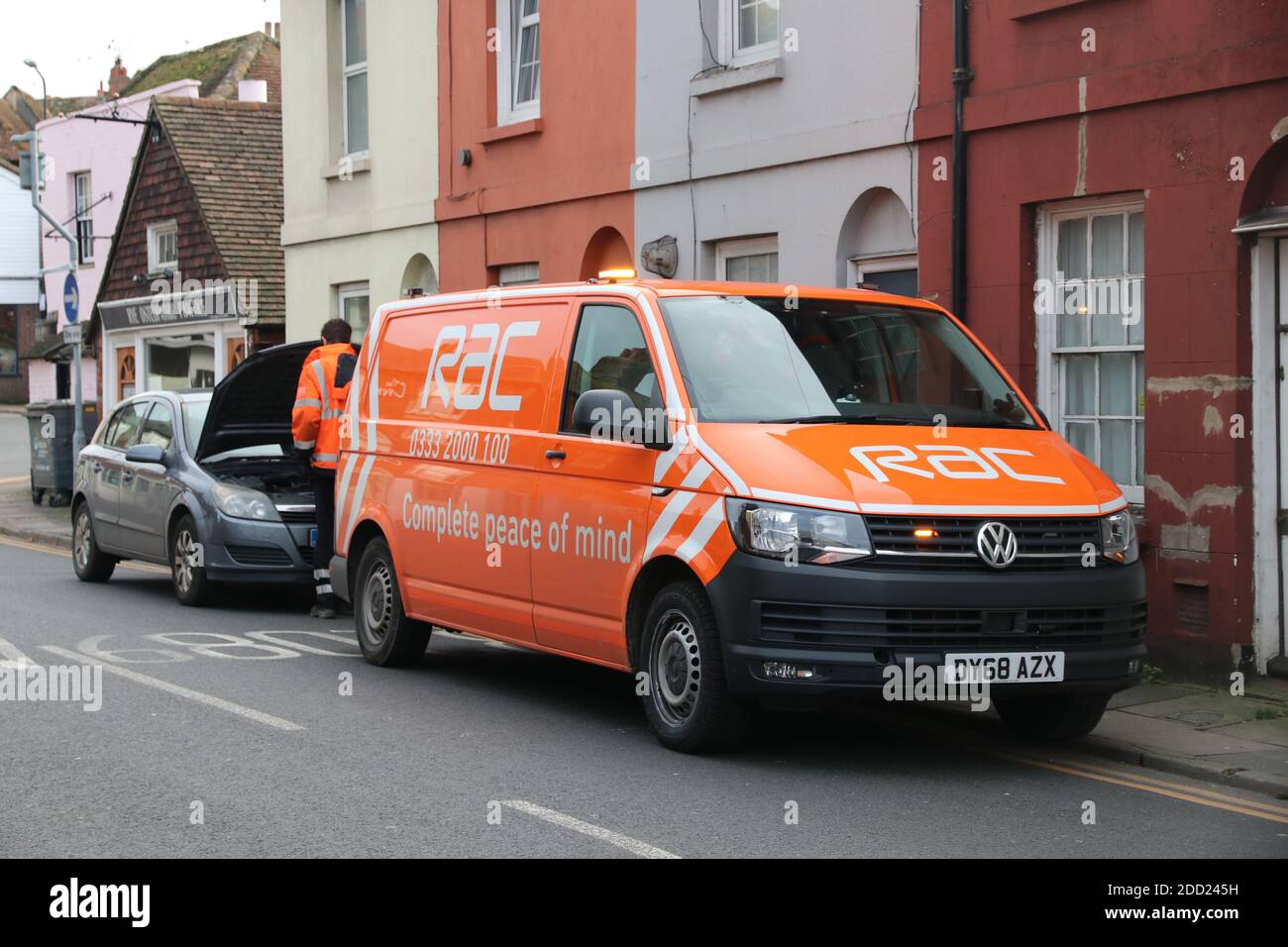 RAC BEAKDOWN PATROL VAN Stock Photo - Alamy