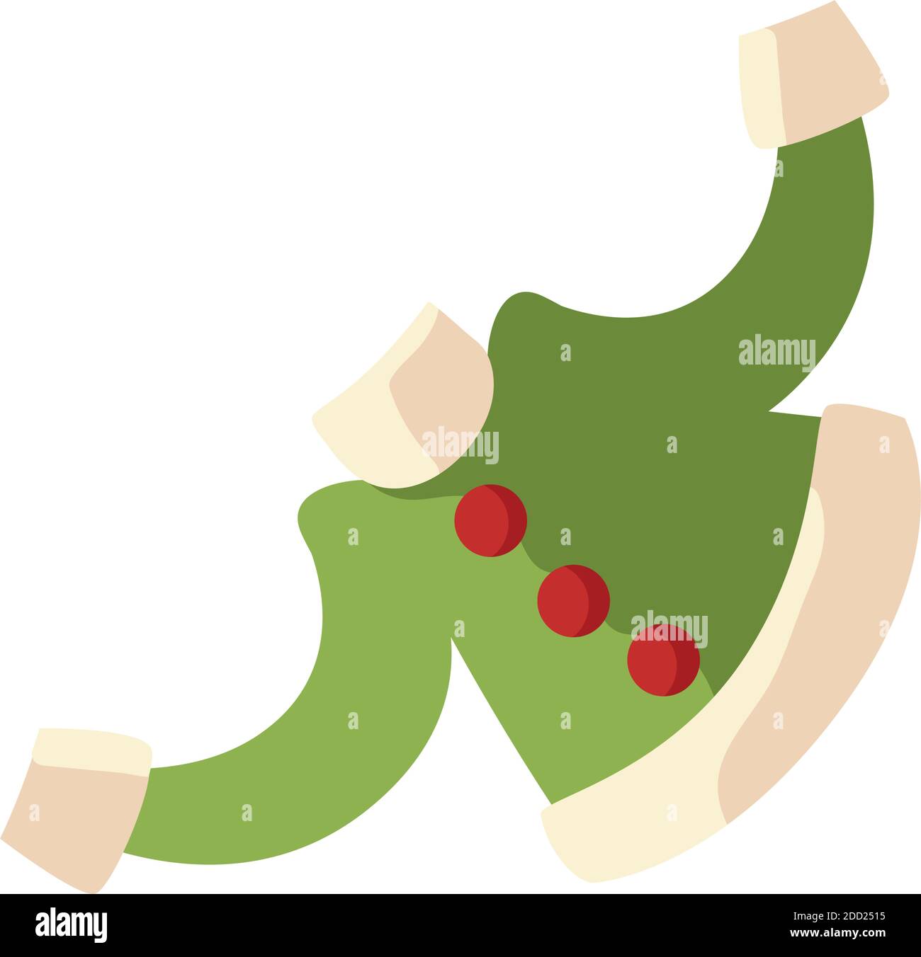 green helper suit cartoon icon isolated design vector illustration ...