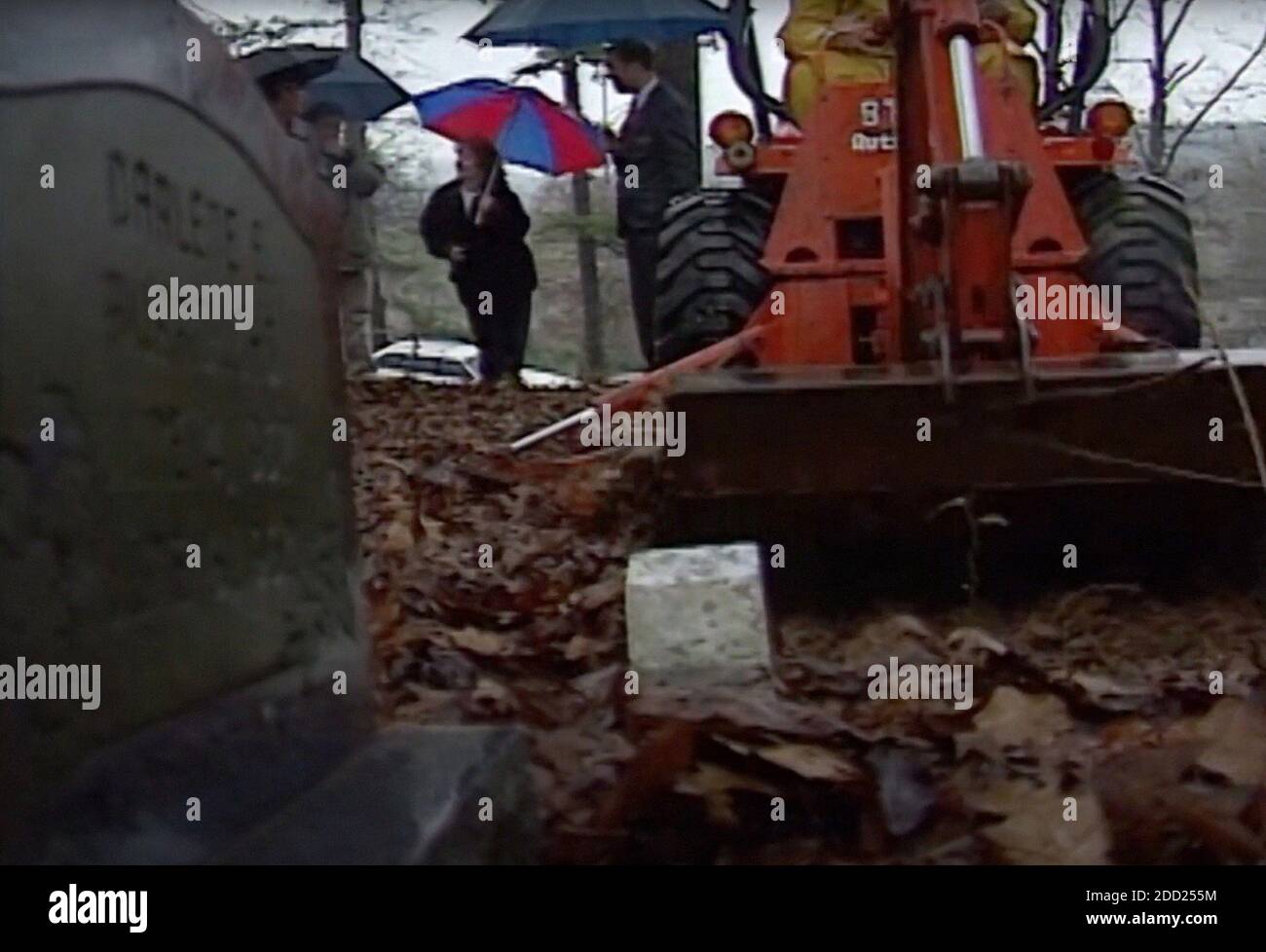 WHERE SHE LIES, disinterment of the grave allegedly holding the remains ...