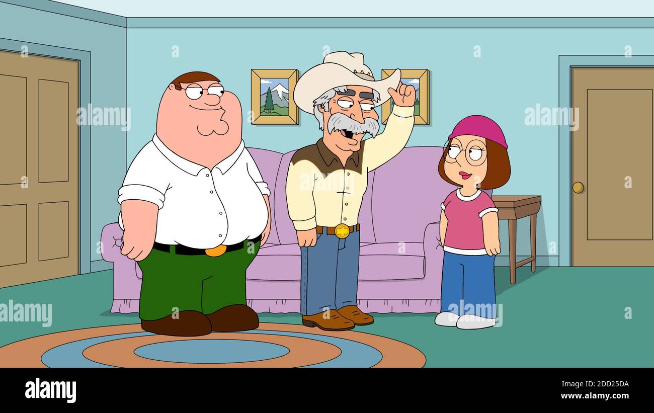 FAMILY GUY, from left: Peter Griffin (voice: Seth MacFarlane), guest ...