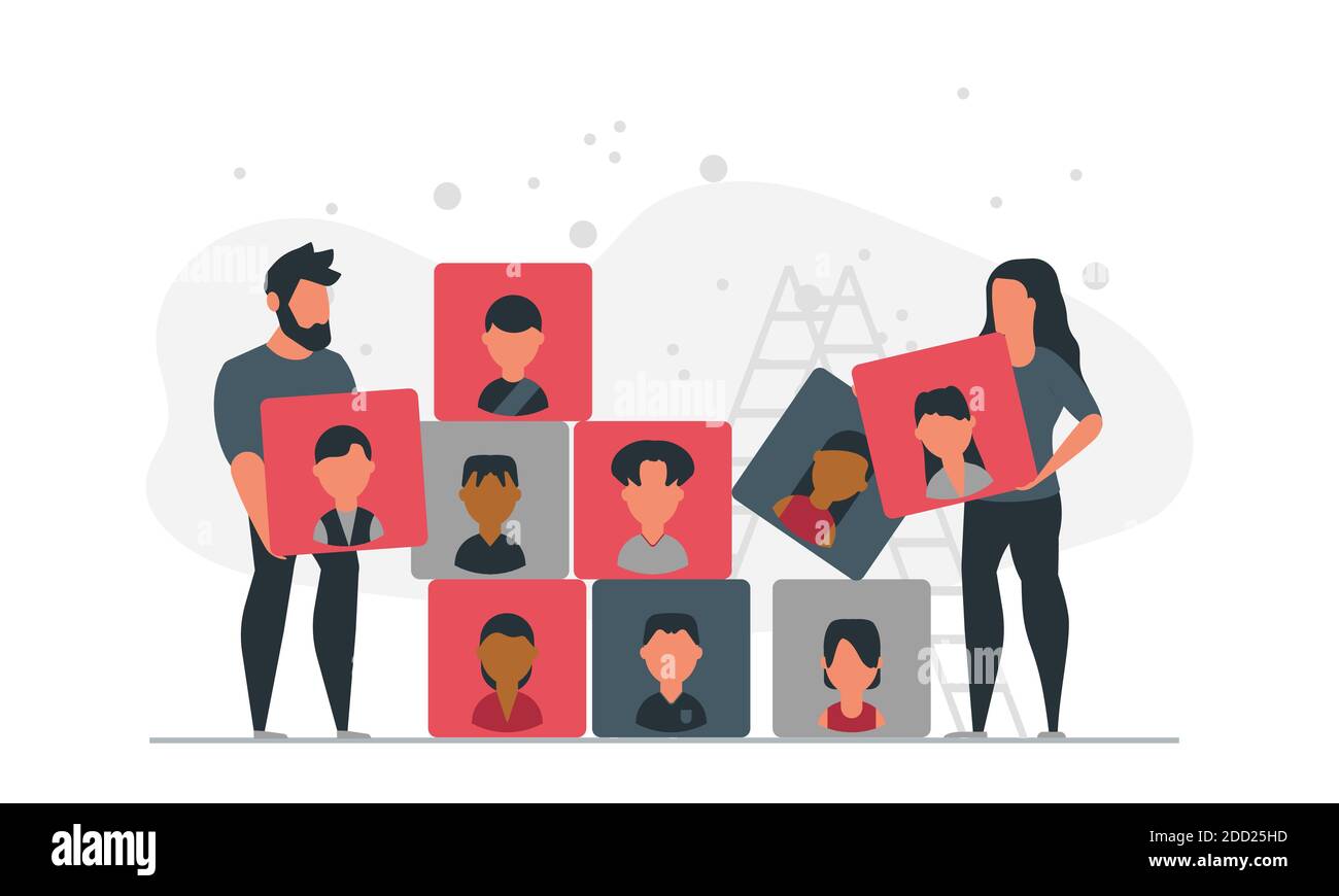 Unskilled workers Stock Vector Images - Alamy