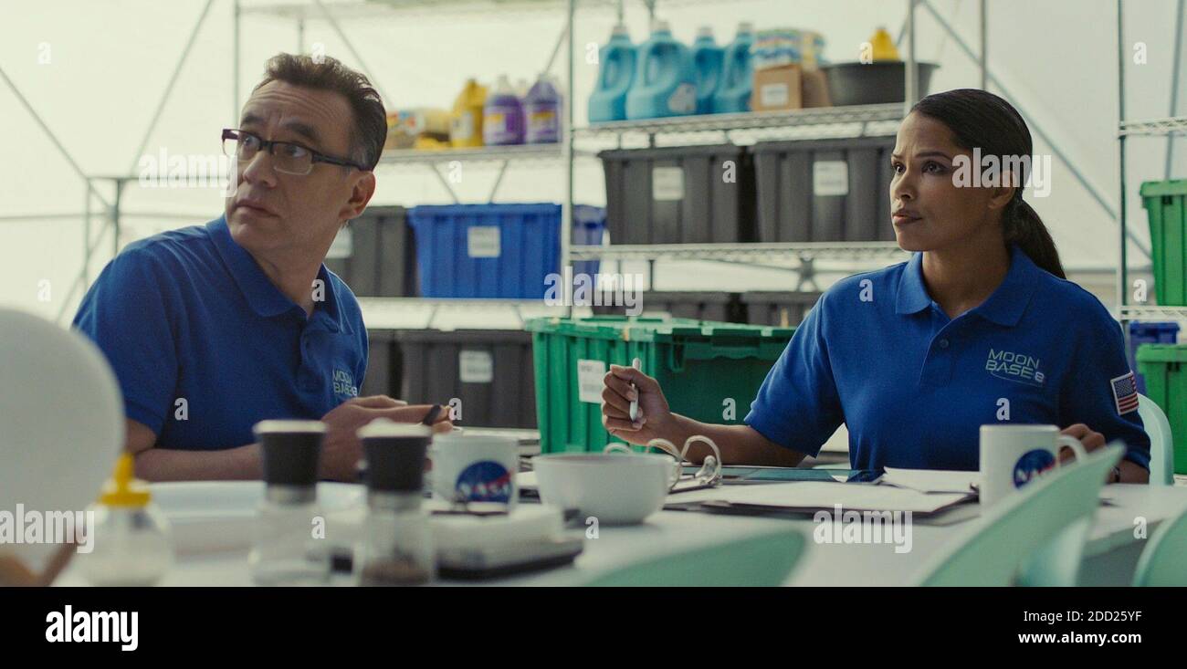 MOONBASE 8, from left: Fred Armisen, Diandra Lyle, Quarantine , (Season ...