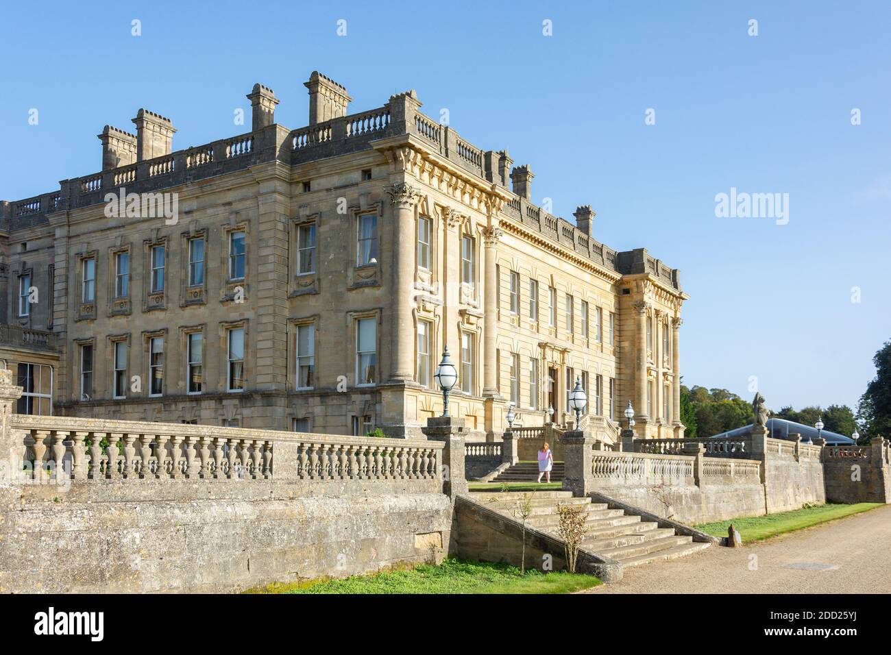 18th century Heythrop Park country house, Heythrop, Oxfordshire ...