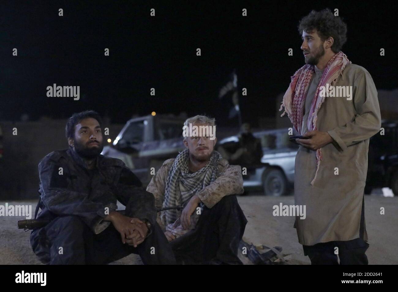 NO MAN'S LAND, from left: James Krishna Floyd, Dean Ridge, Jo Ben Ayed ...