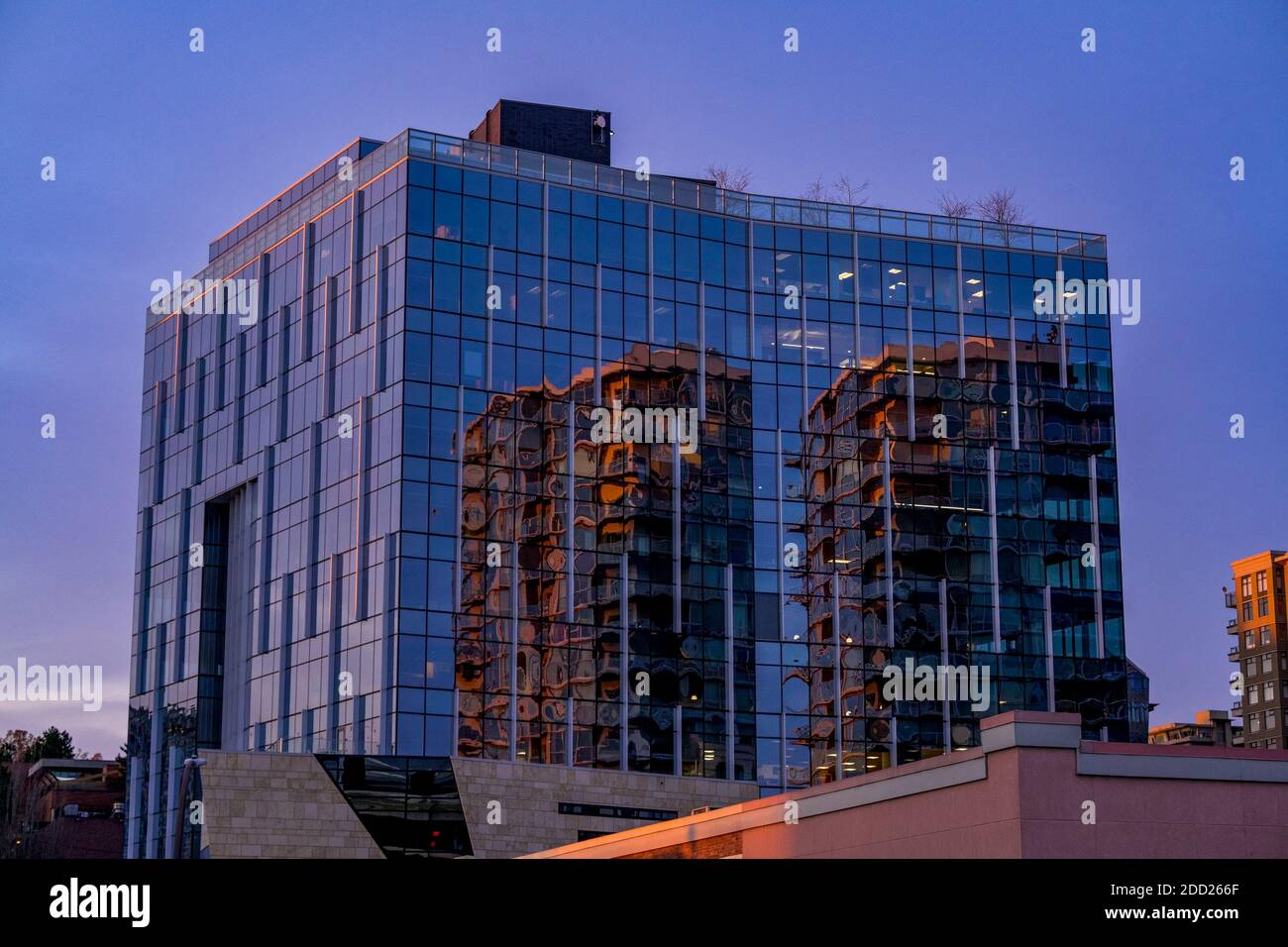 Anvil Centre building, New Westminster, British Columbia, Canada Stock ...