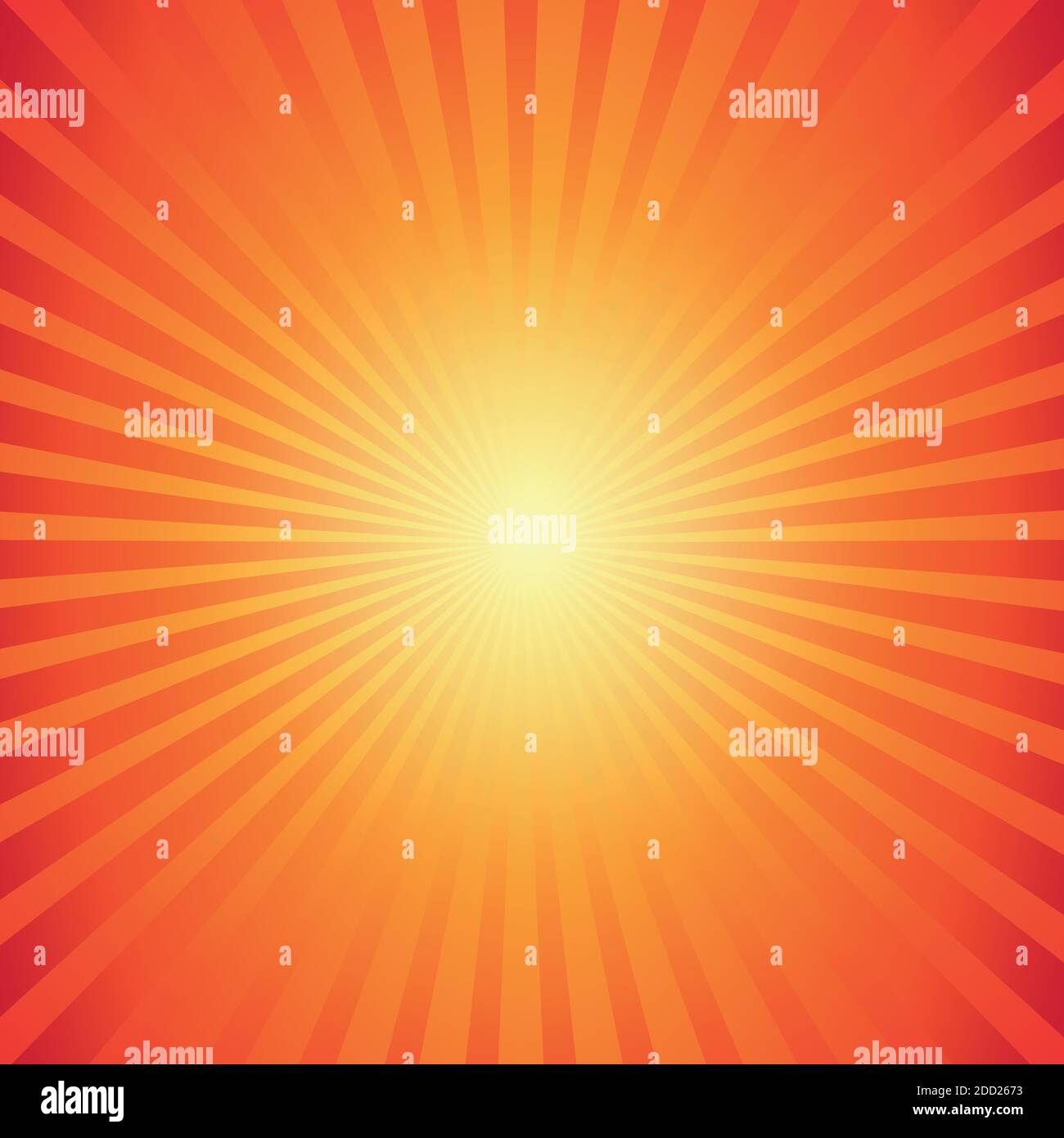 Orange comic zoom with lines and glow - Vector illustration Stock ...