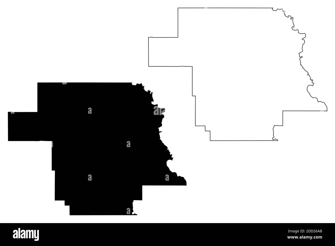 Map of mangum Stock Vector Images - Alamy