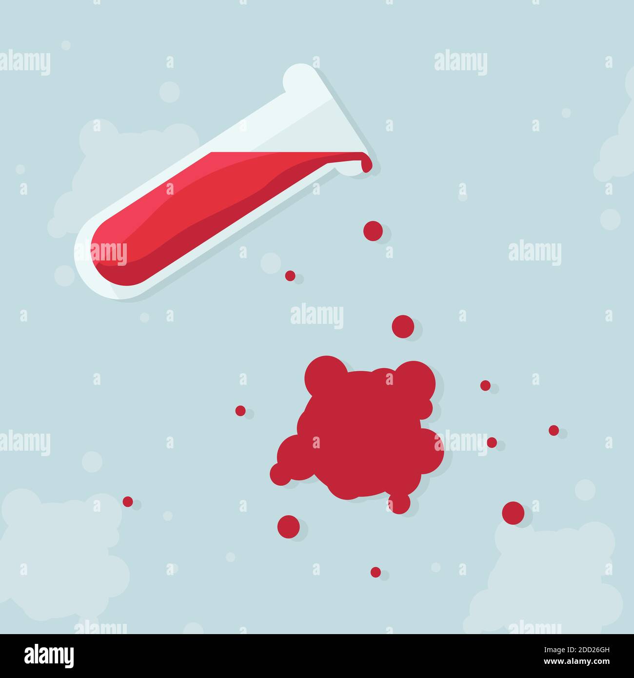 Dropping blood - vector illustration Stock Vector Image & Art - Alamy