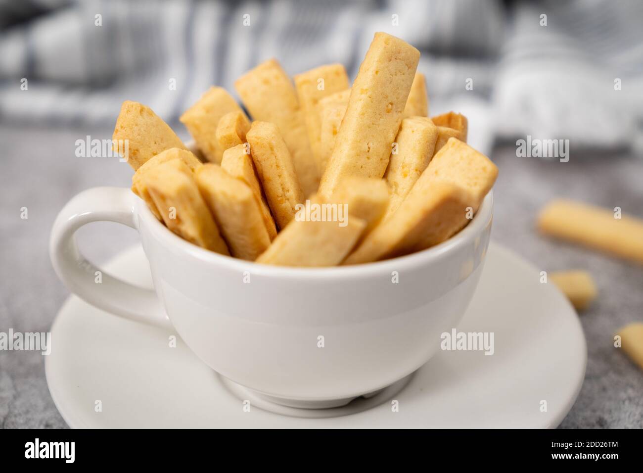 Parmesan cheese cookie sticks Stock Photo - Alamy