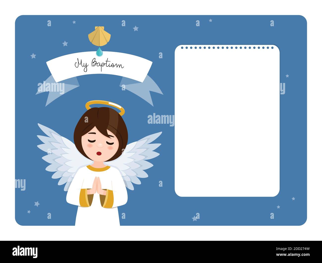 Angels Background For Invitations