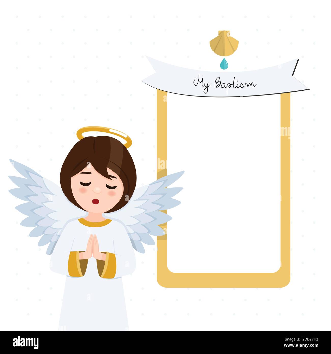 Angels Background For Invitations