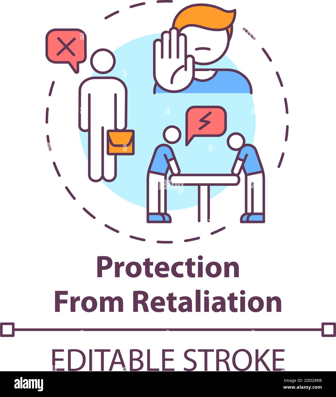 Workplace Bullying Icon High Resolution Stock Photography and Images ...