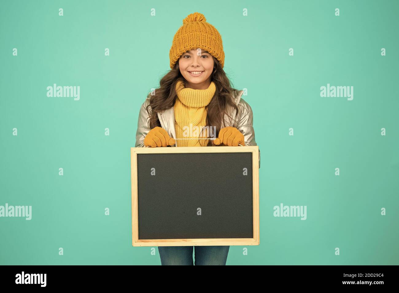Promoting product. Child promoting event. Promotion concept. Kid ...