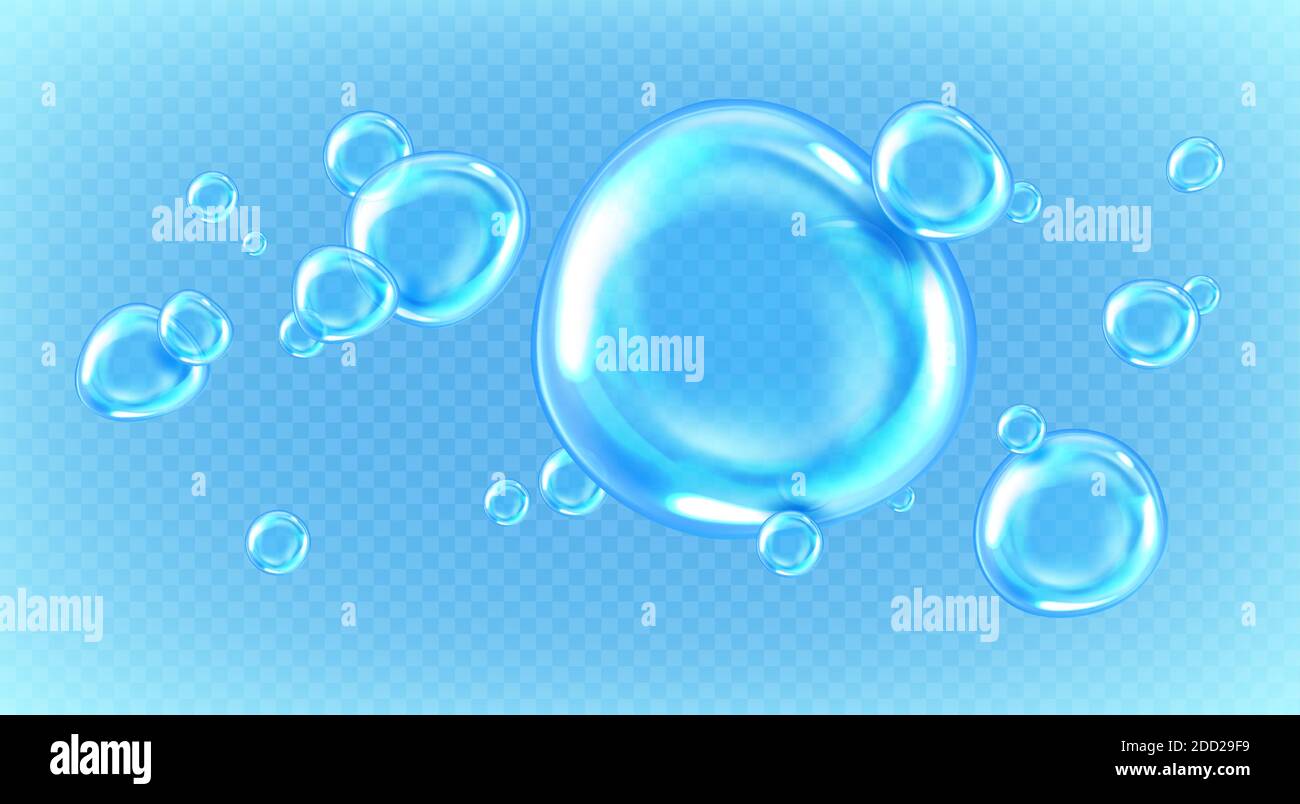 Pure clean blue water in Stock Vector Images - Alamy