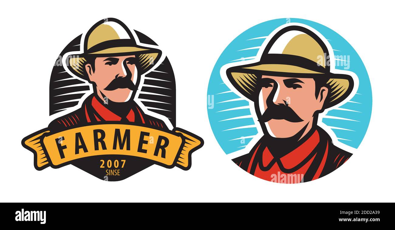 Agriculture symbol design Cut Out Stock Images & Pictures - Alamy