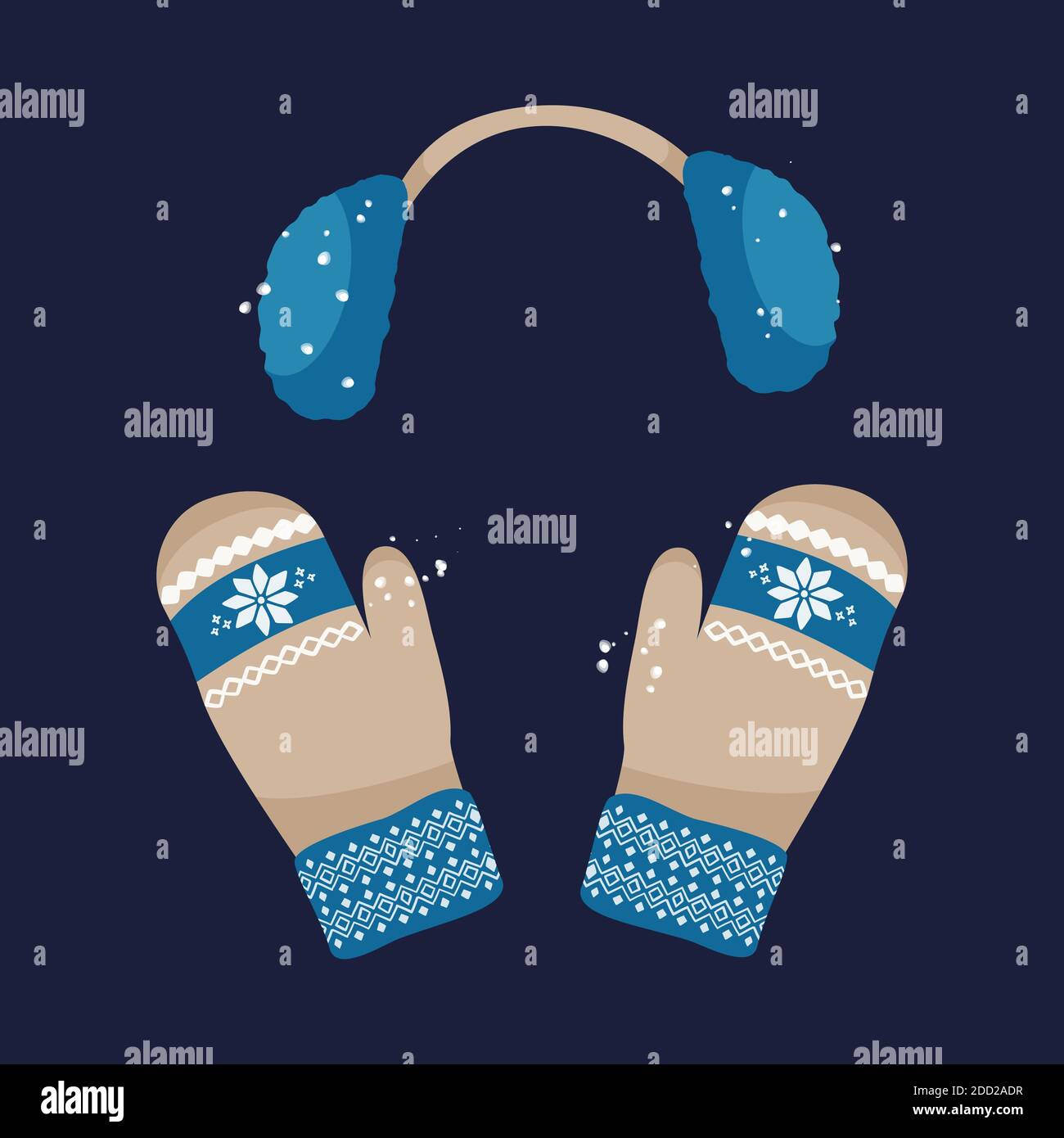 Traditional snow clothes Stock Vector Images - Alamy