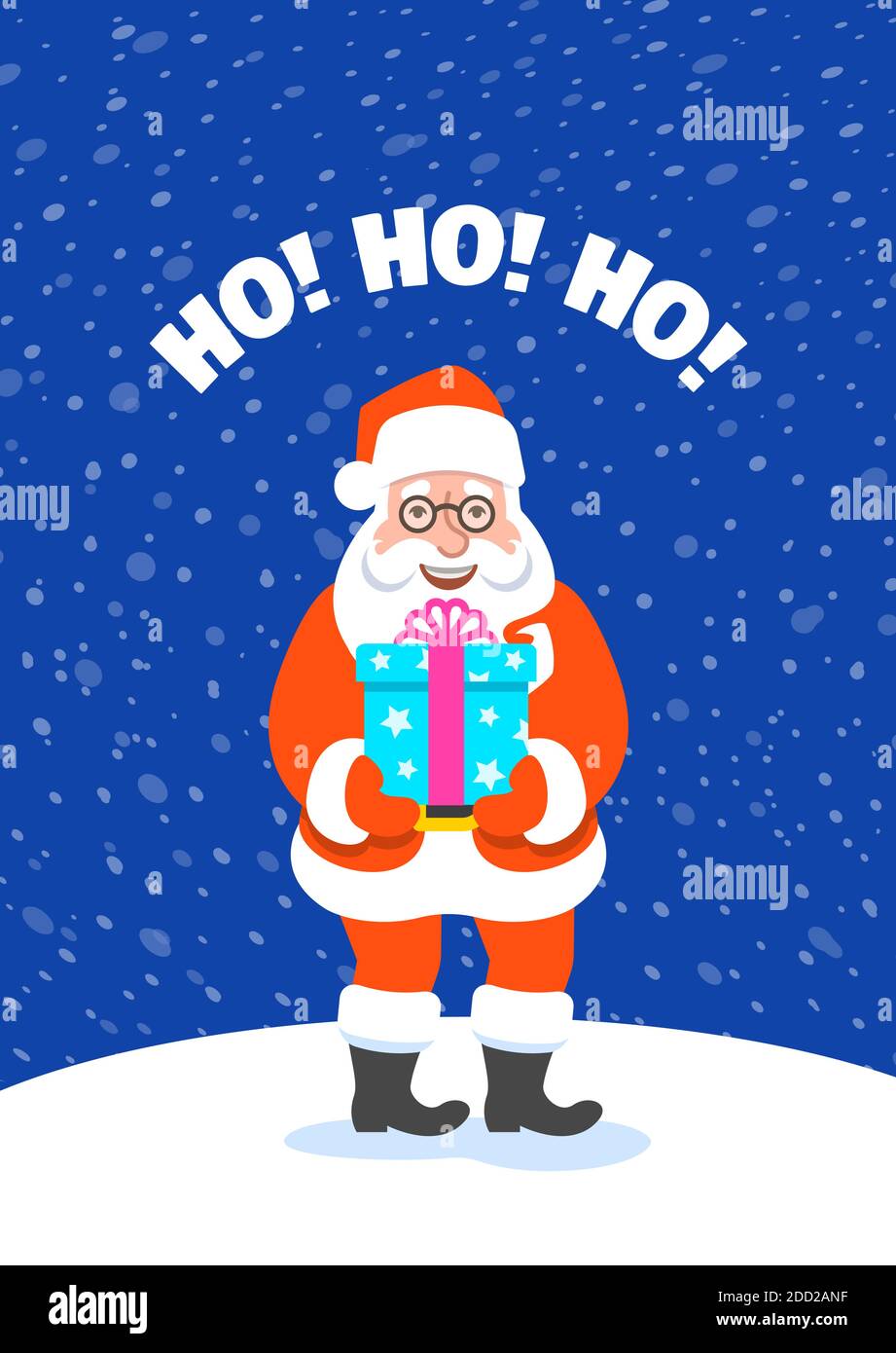 Cartoon funny santa in christmas hi-res stock photography and images ...