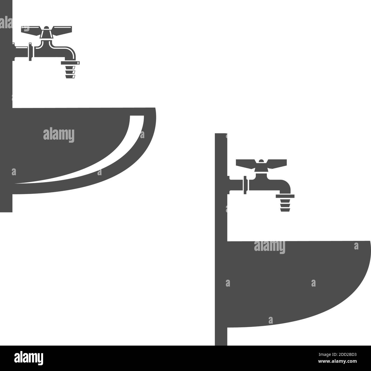 Faucet icon design template vector Stock Vector Image & Art - Alamy
