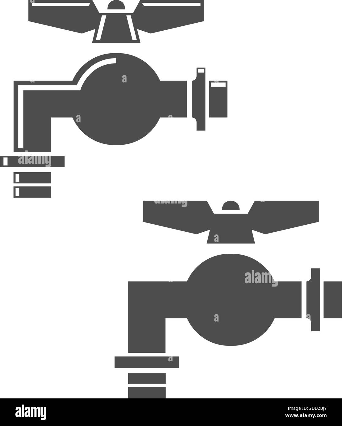 Faucet icon design template vector Stock Vector Image & Art - Alamy