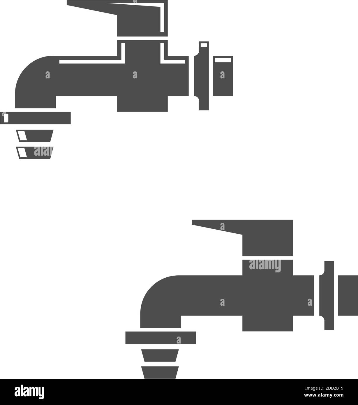 Faucet icon design template vector Stock Vector Image & Art - Alamy