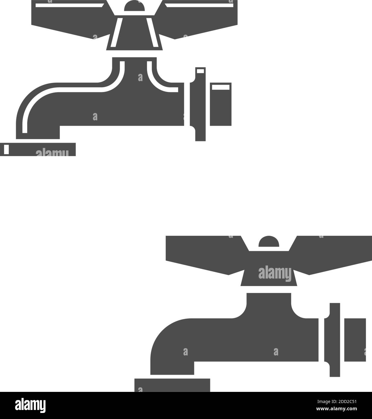 Faucet icon design template vector Stock Vector Image & Art - Alamy