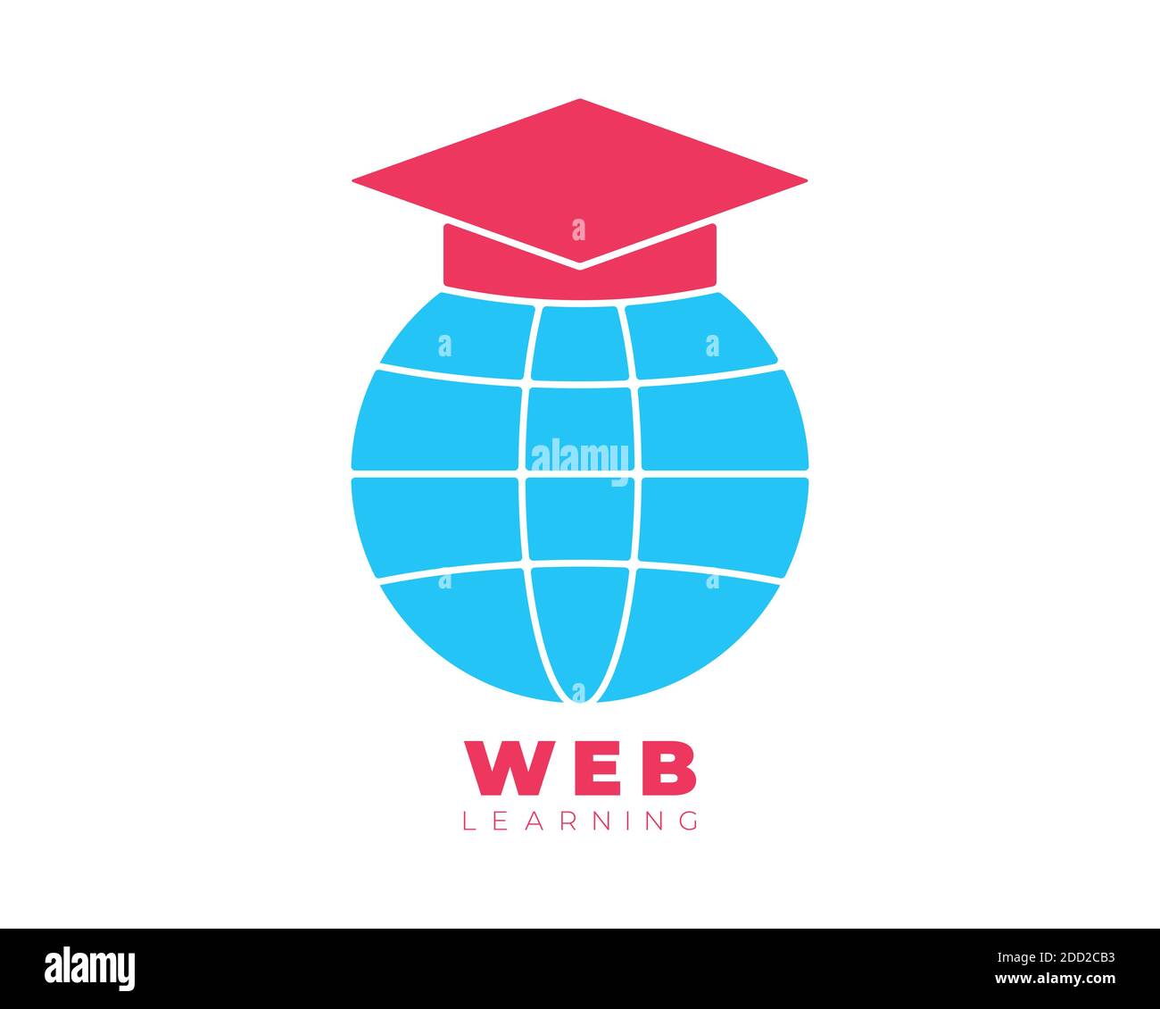 Global learning outline vector icon. Thin line black global learning ...