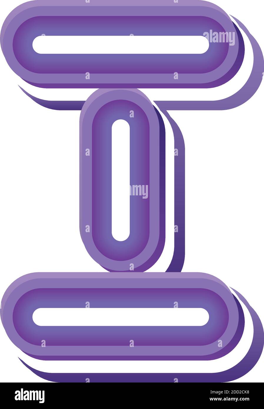 letter I in purple neon font Stock Vector Image & Art - Alamy