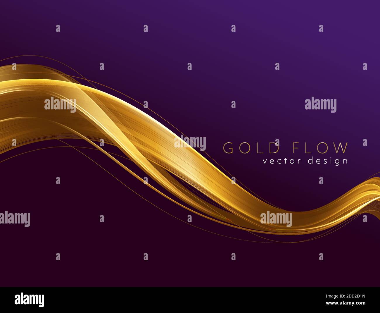 Abstract shiny color gold wave design element Stock Vector Image & Art ... Abstract shiny color gold wave design element Stock Vector Image & Art ...