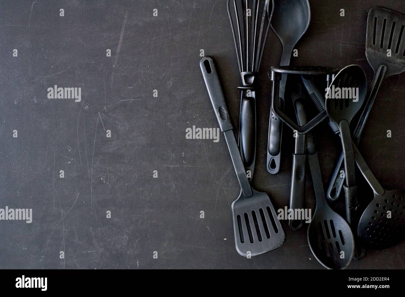 A studio photo of kitchen utensils Stock Photo - Alamy