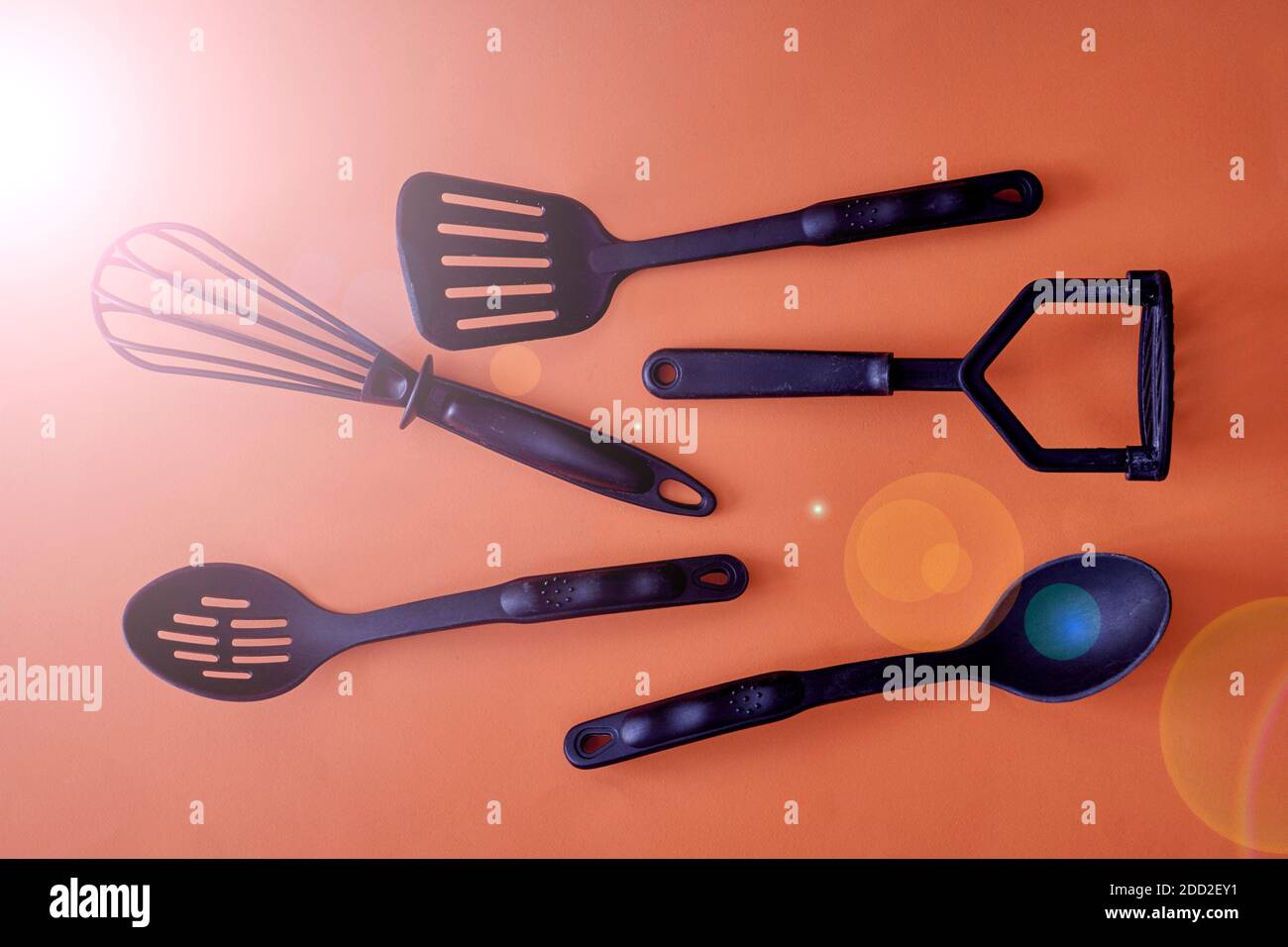 A studio photo of kitchen utensils Stock Photo - Alamy