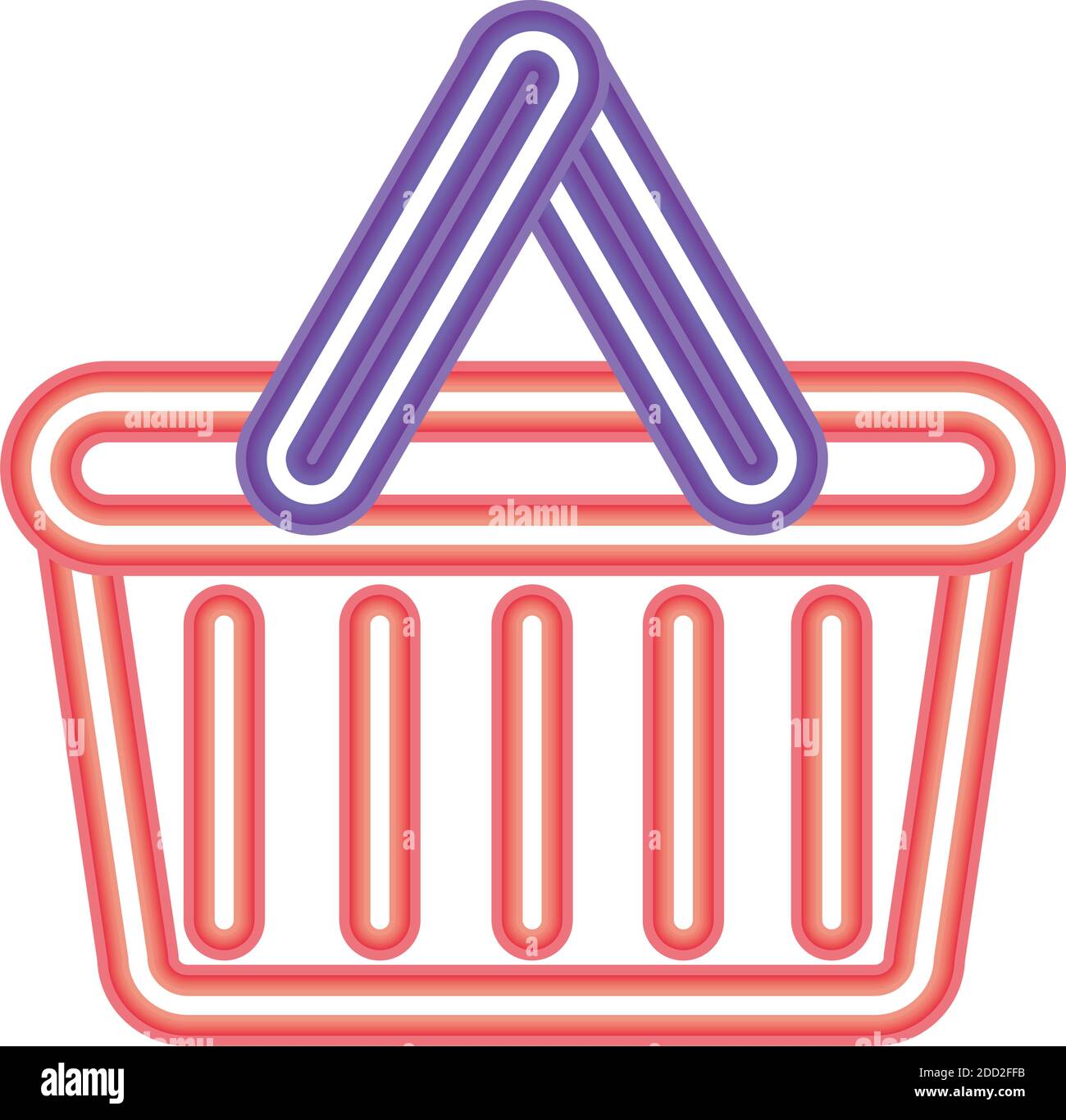 Basket neon Cut Out Stock Images & Pictures - Alamy