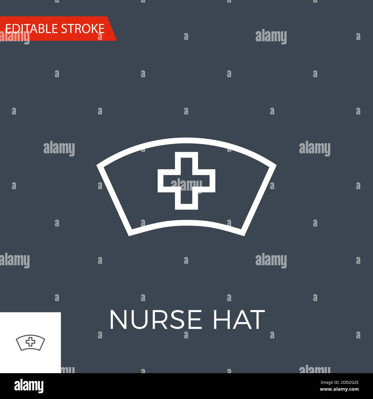 Hat accessory line icon Stock Vector Images - Alamy