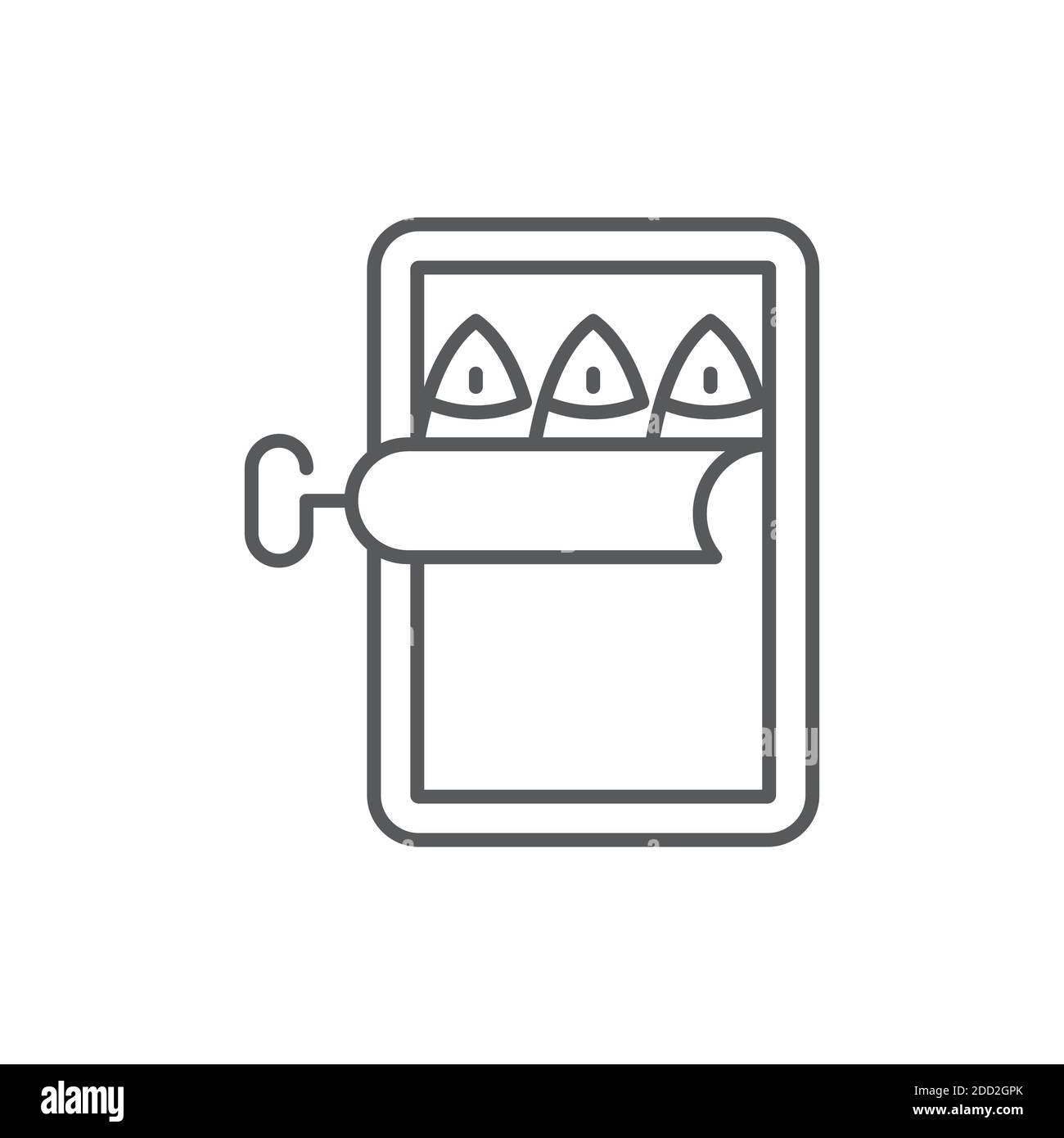 Tuna can icon line Stock Vector Images - Alamy