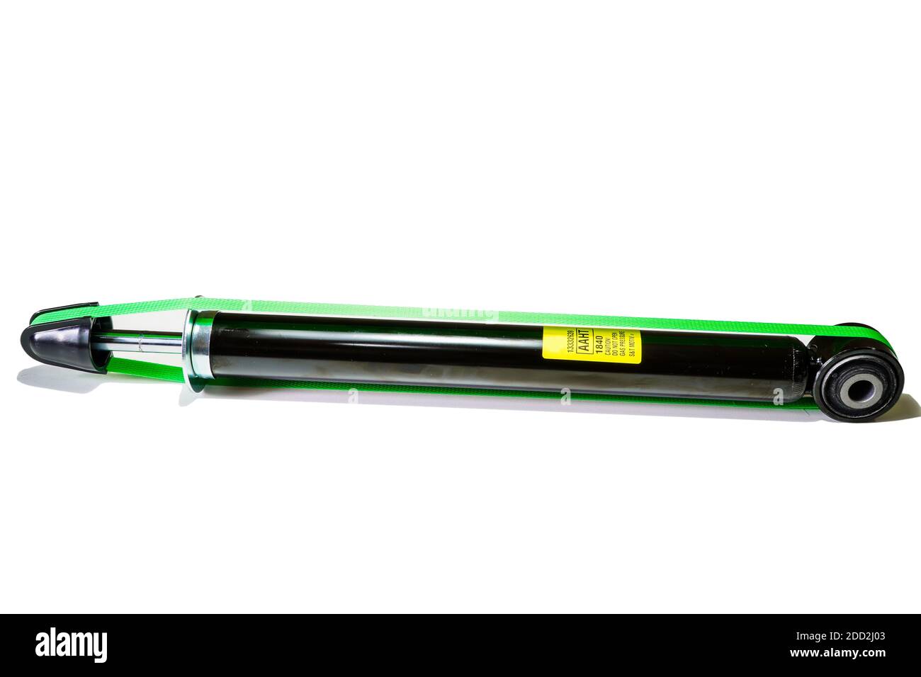 Automobile shock absorbers on a white background Stock Photo - Alamy