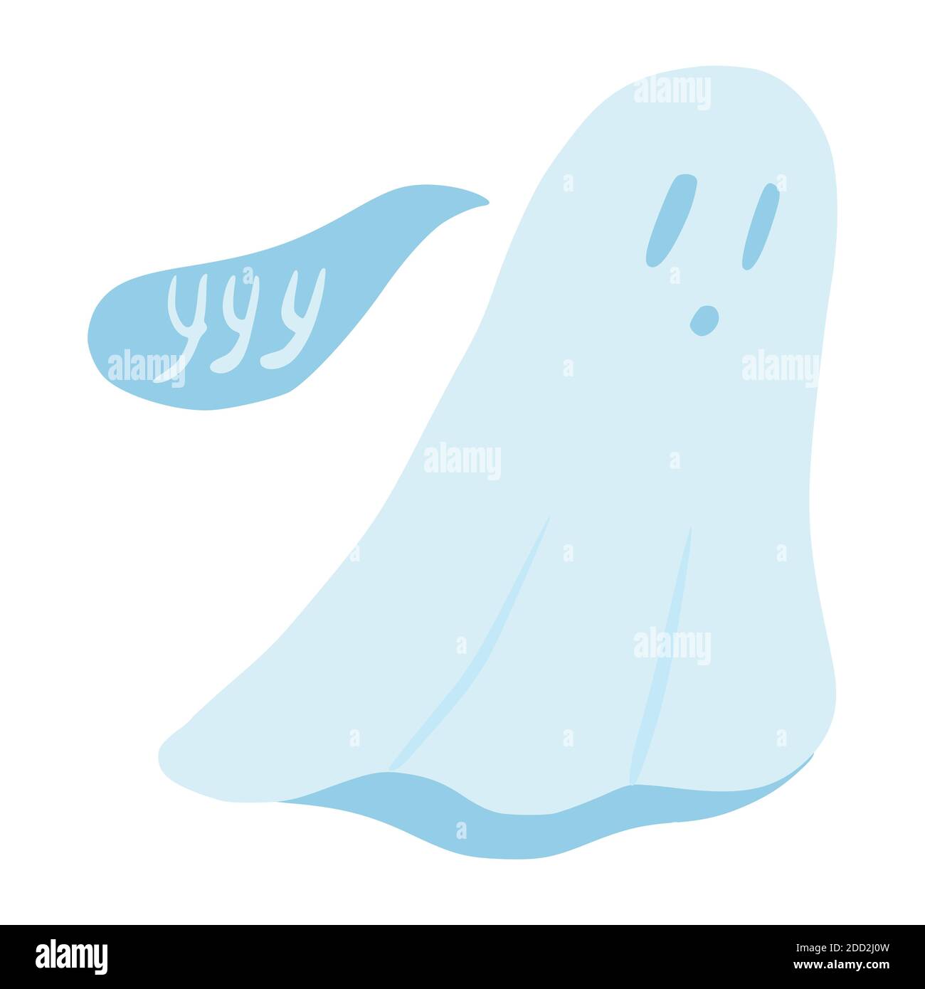 Freehand Drawn Cartoon Ghost High Resolution Stock Photography and ...