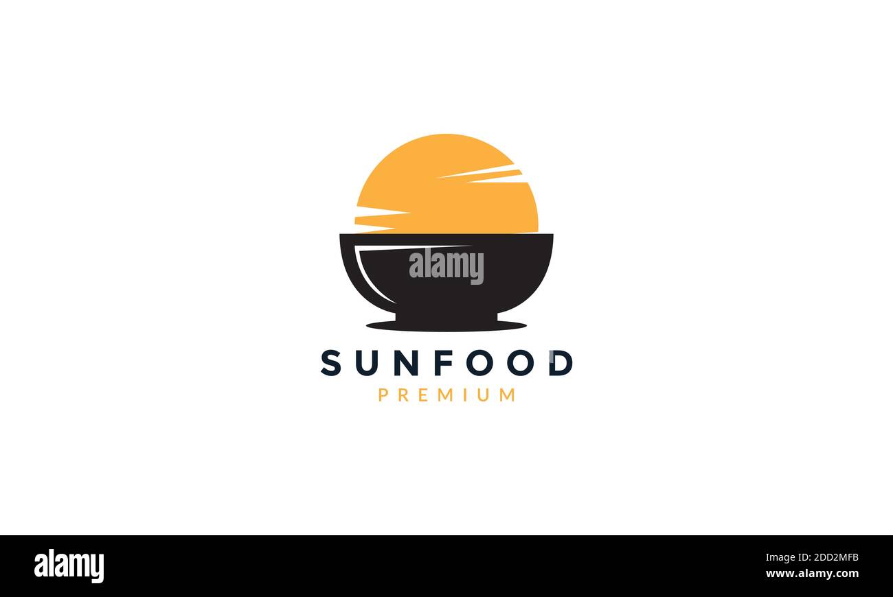 Cup noodle logo Stock Vector Images - Alamy