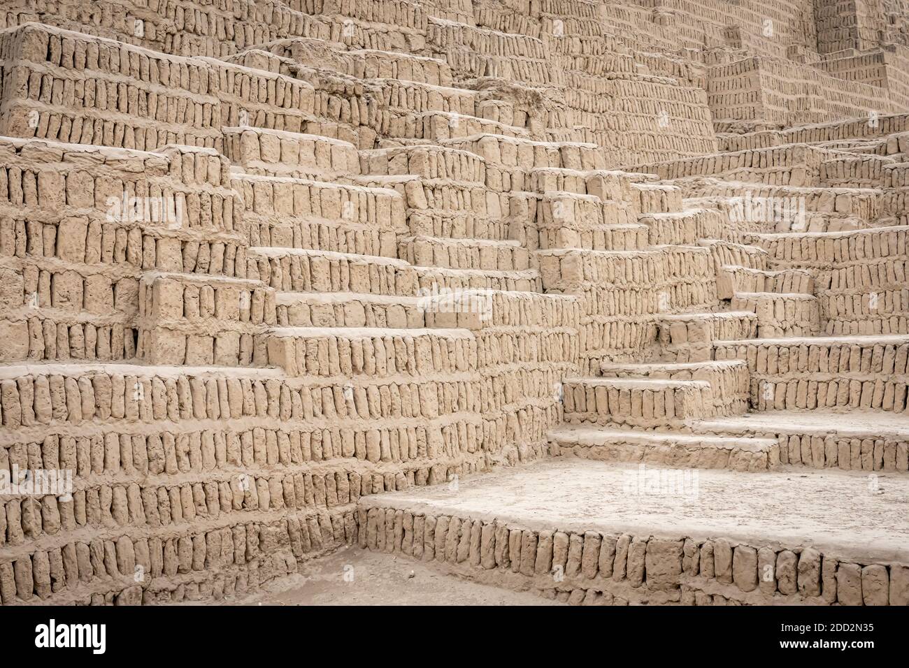 Huca Pucllana (Clay pyramid) is an archaeological site located in the ...