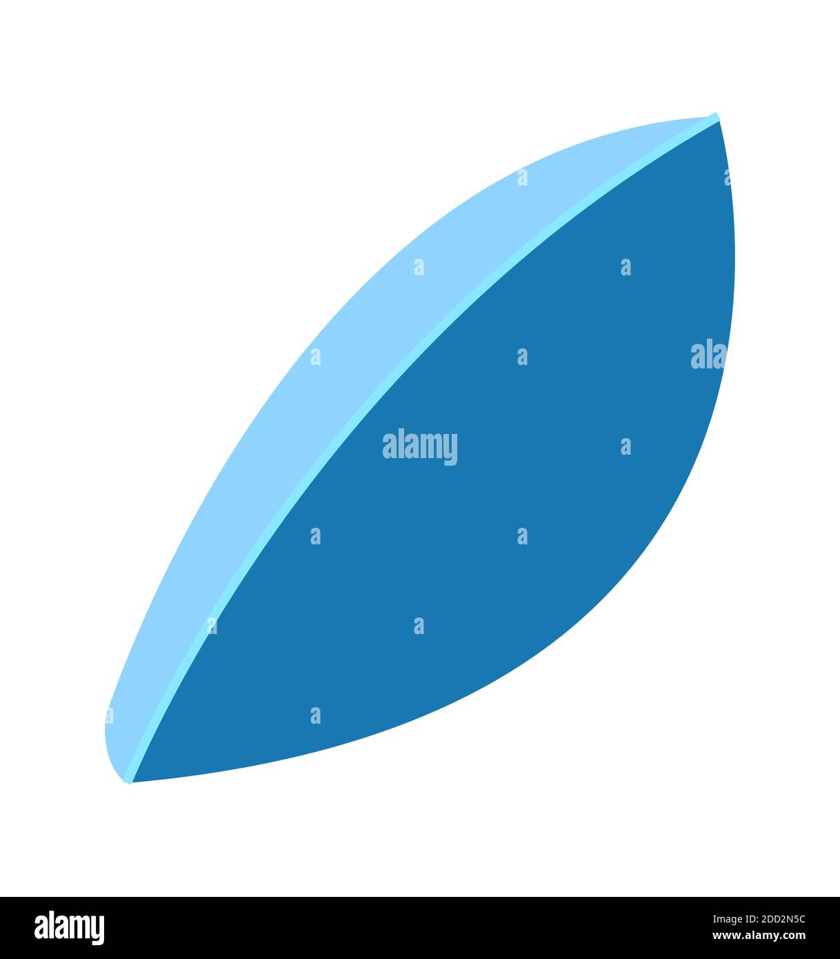 Abstract bush or plant with blue foliage isolated white background ...