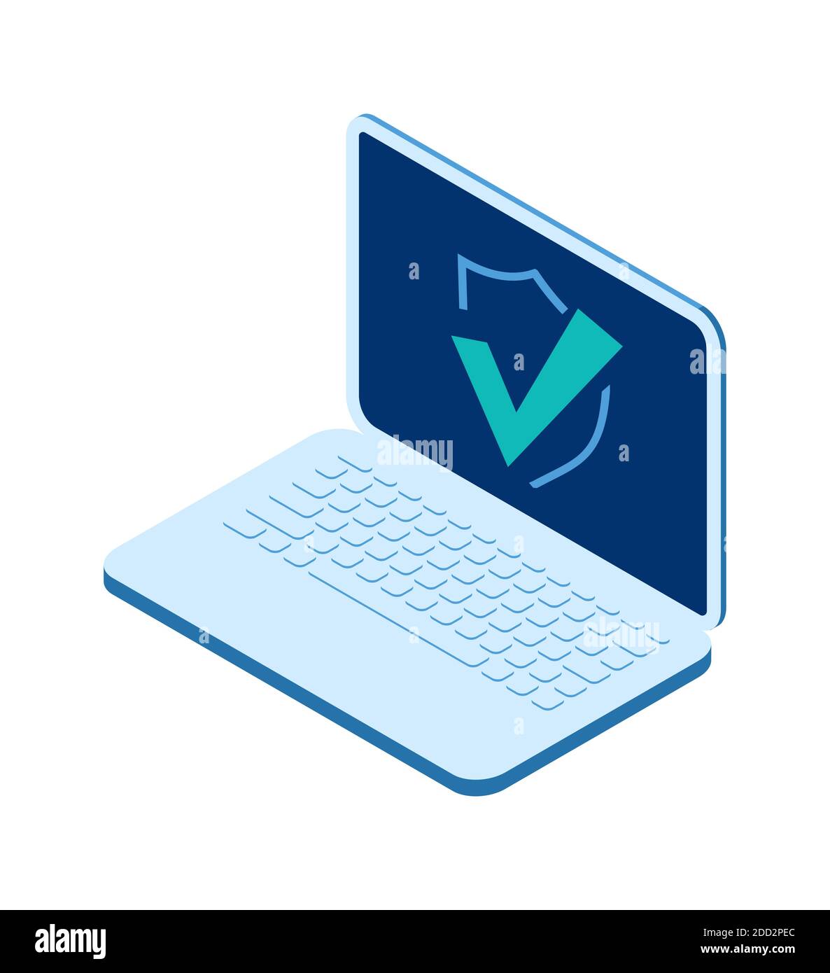 Open laptop icon, cartoon vector illustration isolated Stock Vector ...