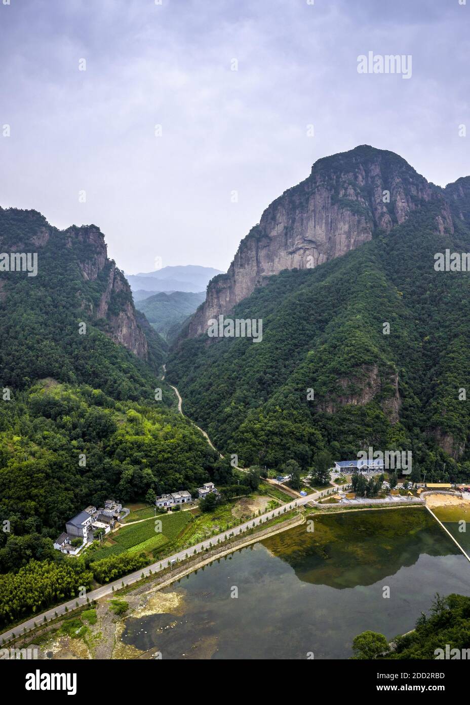 In the west of henan rural pastoral scenery Stock Photo - Alamy