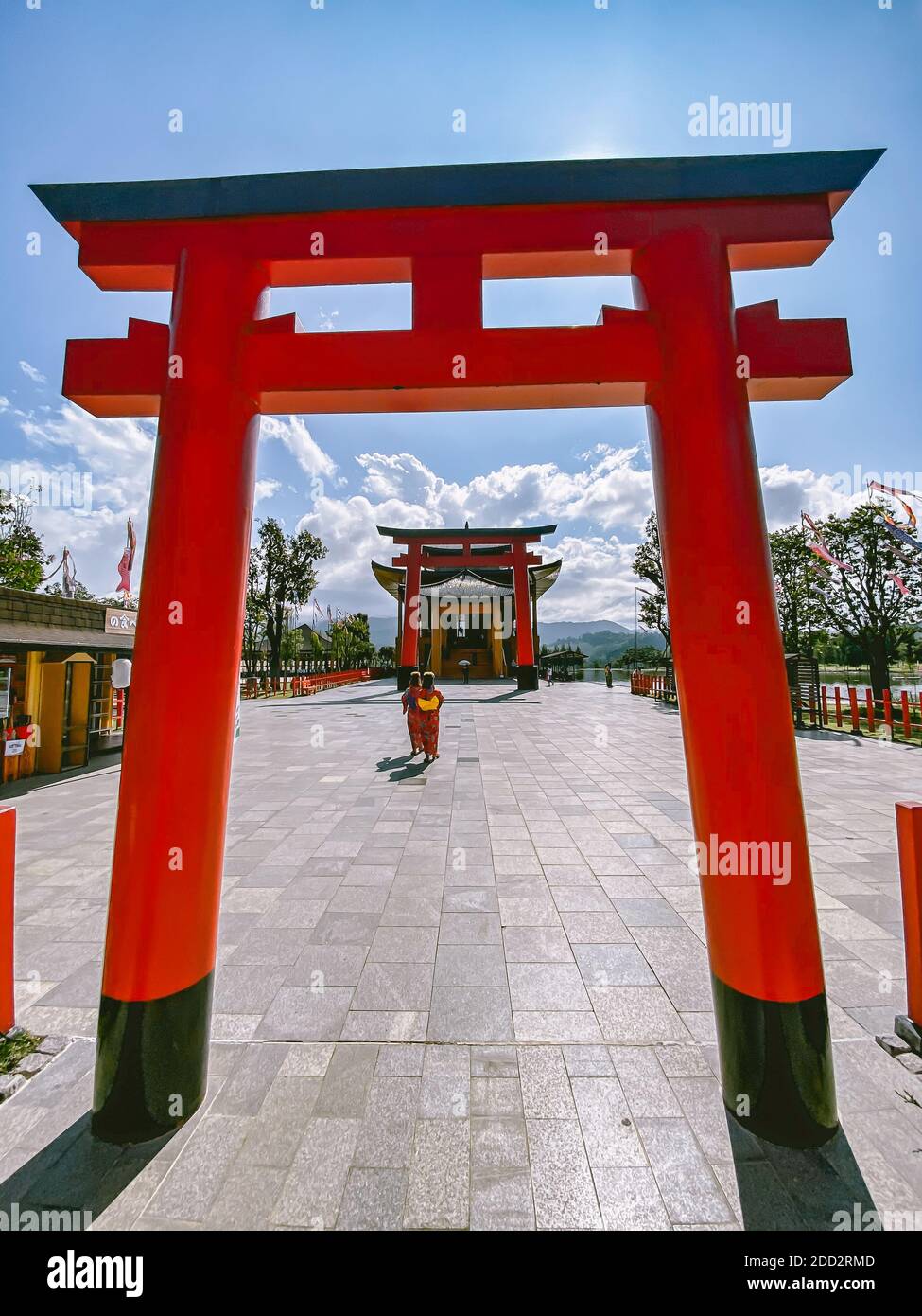 Hinoki land japan attraction in Chai Prakan District, Chiang Mai, Thailand, south East Asia ...