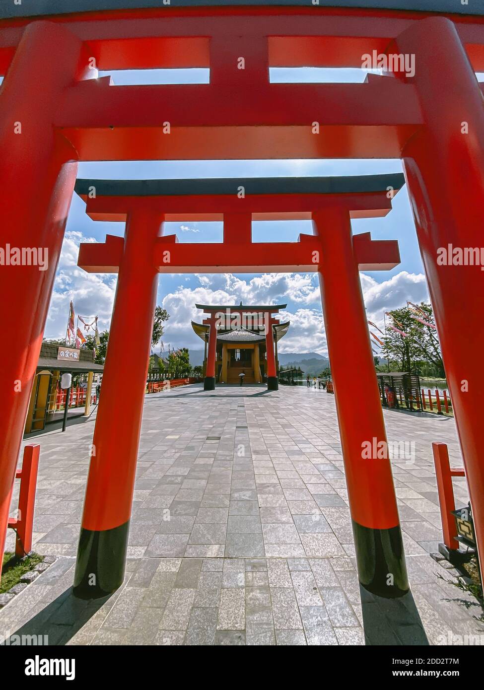 Hinoki land japan attraction in Chai Prakan District, Chiang Mai, Thailand, south East Asia ...