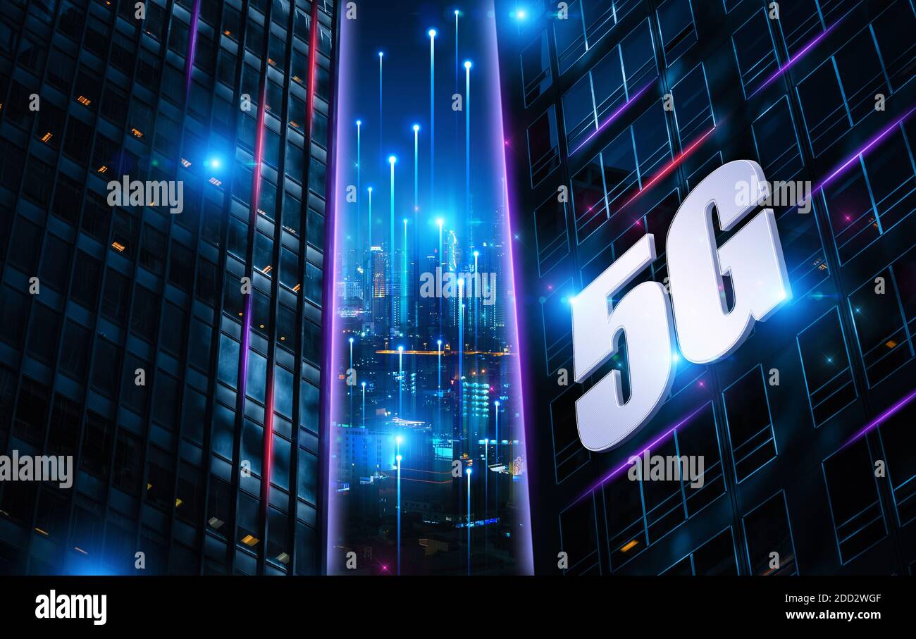 5G conceptual modern and futuristic information technologies and ...