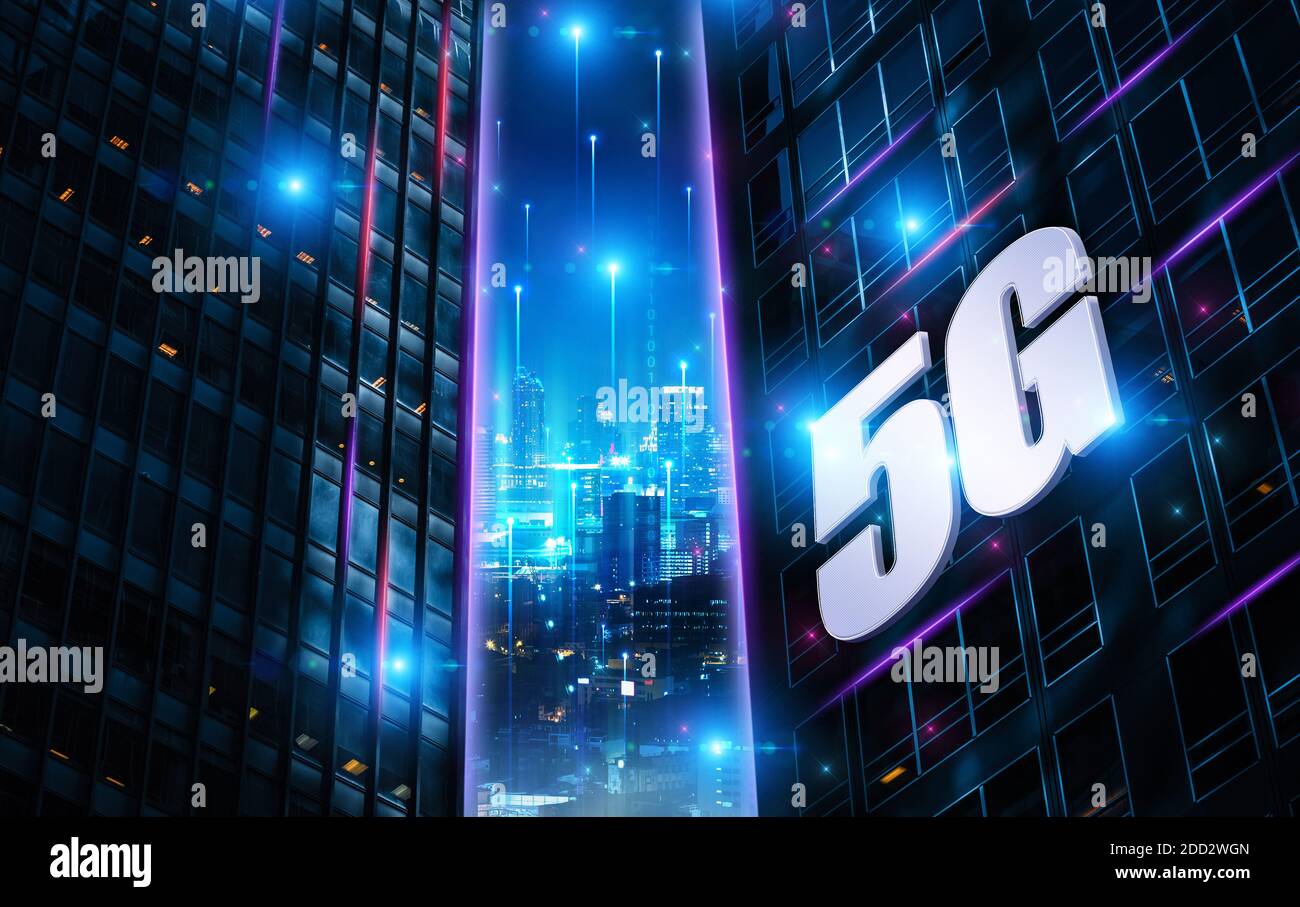 5G conceptual modern and futuristic information technologies and ...