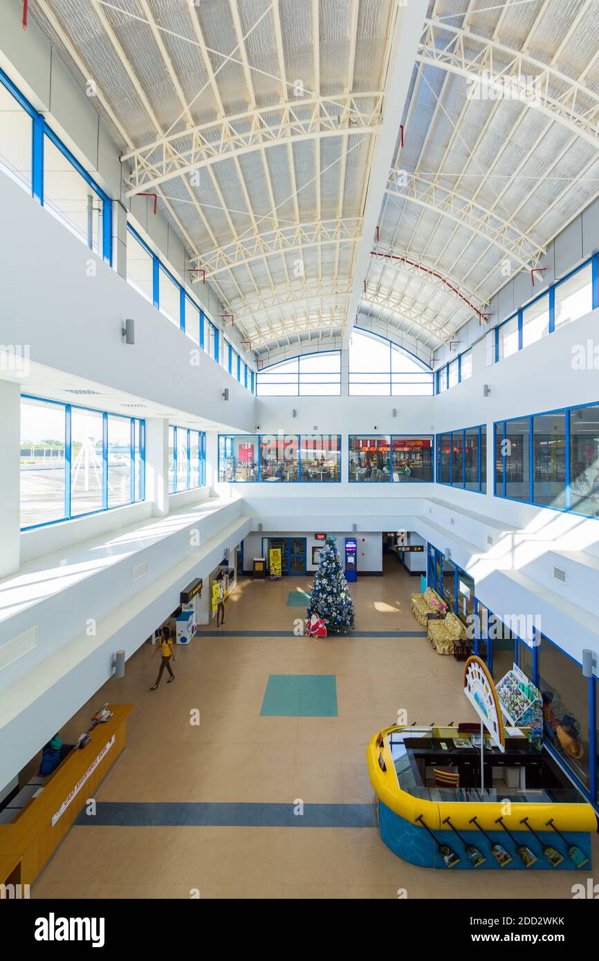 Inside the Laguindingan Airport in Misamis Oriental, Philippines Stock ...